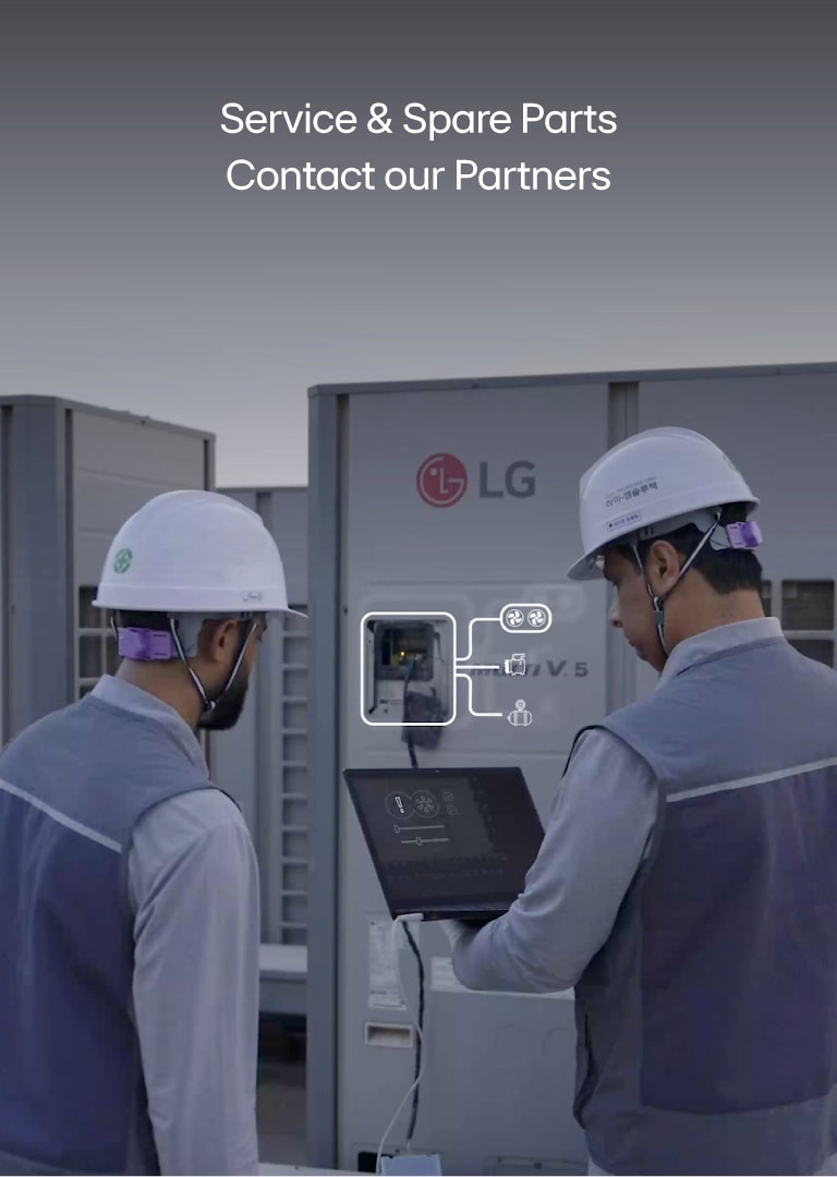 Service & Spare Parts - HVAC | Business | LG UAE